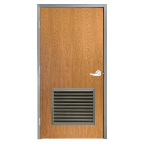 Wood Doors with Louvers - DoorDepot