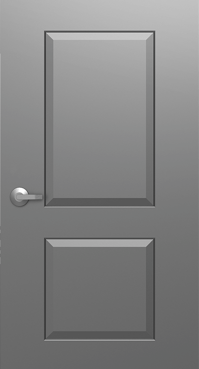 6-Panel Metal Door - Door Depot