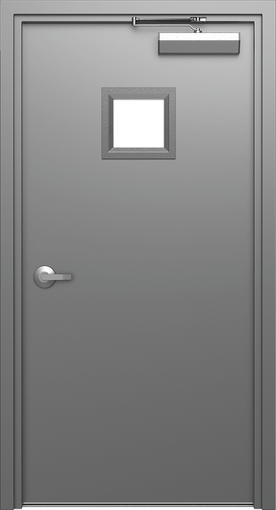 Flush Metal Door - Door Depot