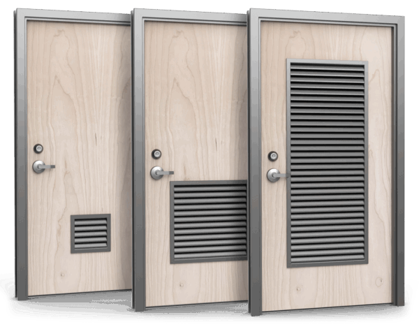 What is a Commercial Door With Louvers? - Door Depot